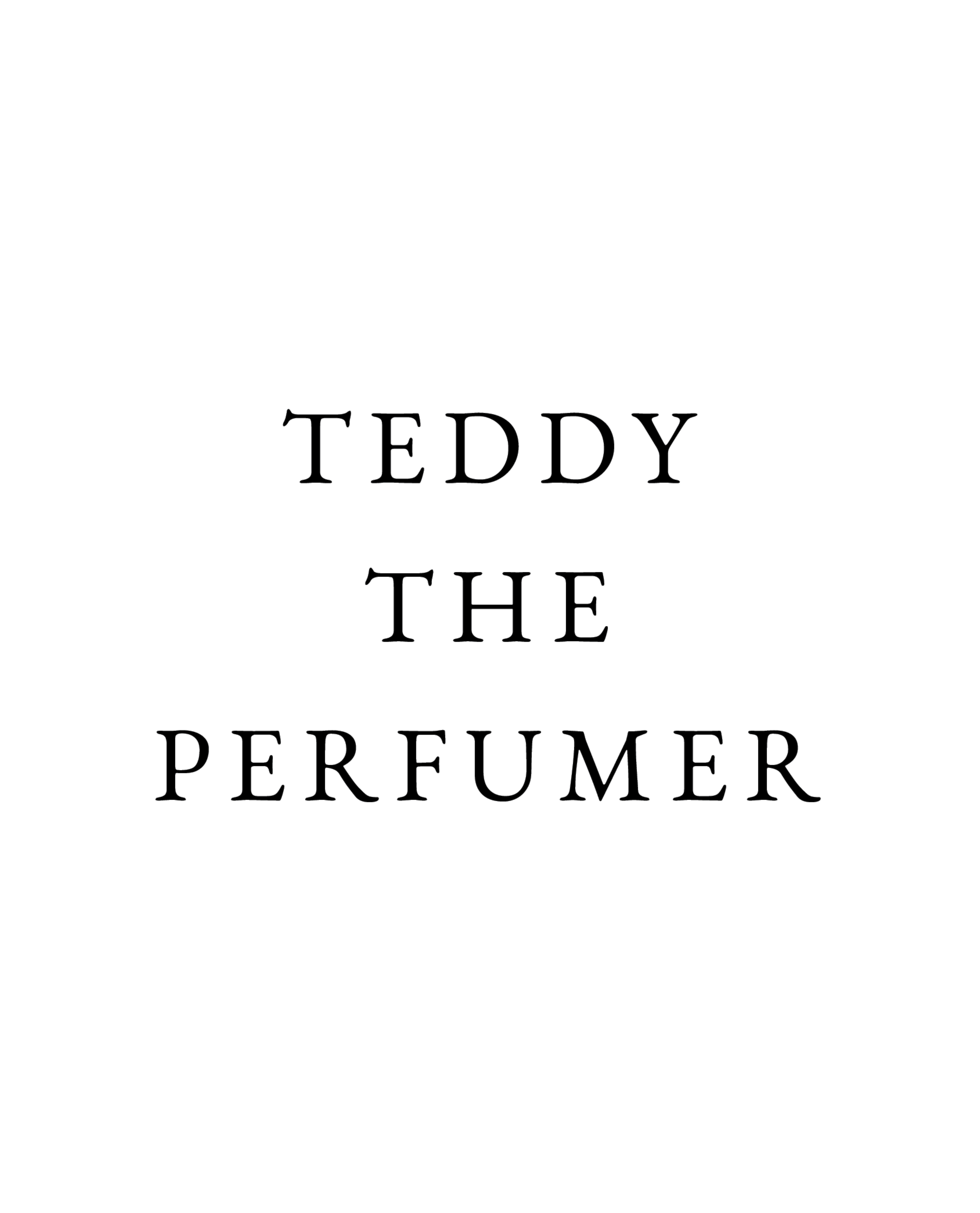 Products – Teddy The Perfumer